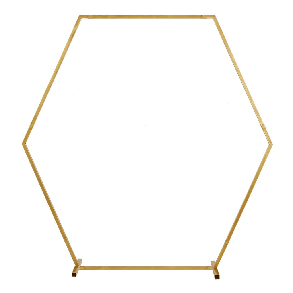 Arch – Gold Metal – Hexagon – My NOVA Event